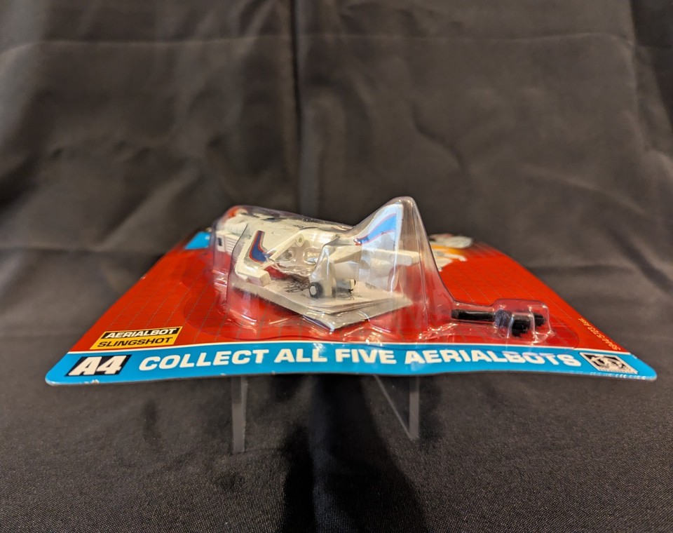 1986 G1 Transformers Aerialbot SLINGSHOT (A4) - Sealed & Carded Action ...
