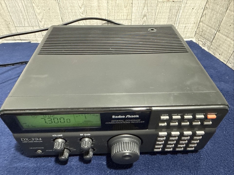 Radio Shack DX-394 Communications Receiver LSB USB AM CW Shortwave ...