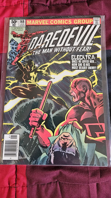 Daredevil #168, 1st Appearance Of Elektra (Marvel Comics January 1981 ...