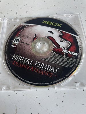 Mortal Kombat: Deadly Alliance (Microsoft Xbox, 2003) Tested Disc Only ...