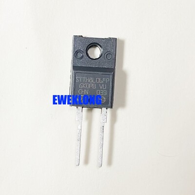 10pcs STTH8L06FP STTH8L06 TO220 Chip | eBay