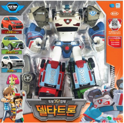 TOBOT DELTATRON X Z D Integration Kia 3-Cars Combine Transformer Robot ...