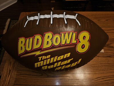 Vintage Super Bowl Bud Bowl 8 Inflatable Football | eBay