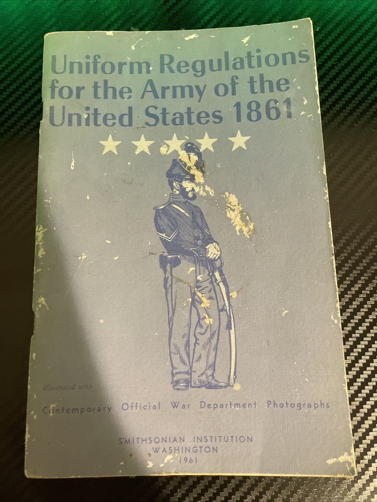 civil War booklet uniform regulations army of the US 1861 fd9 | eBay