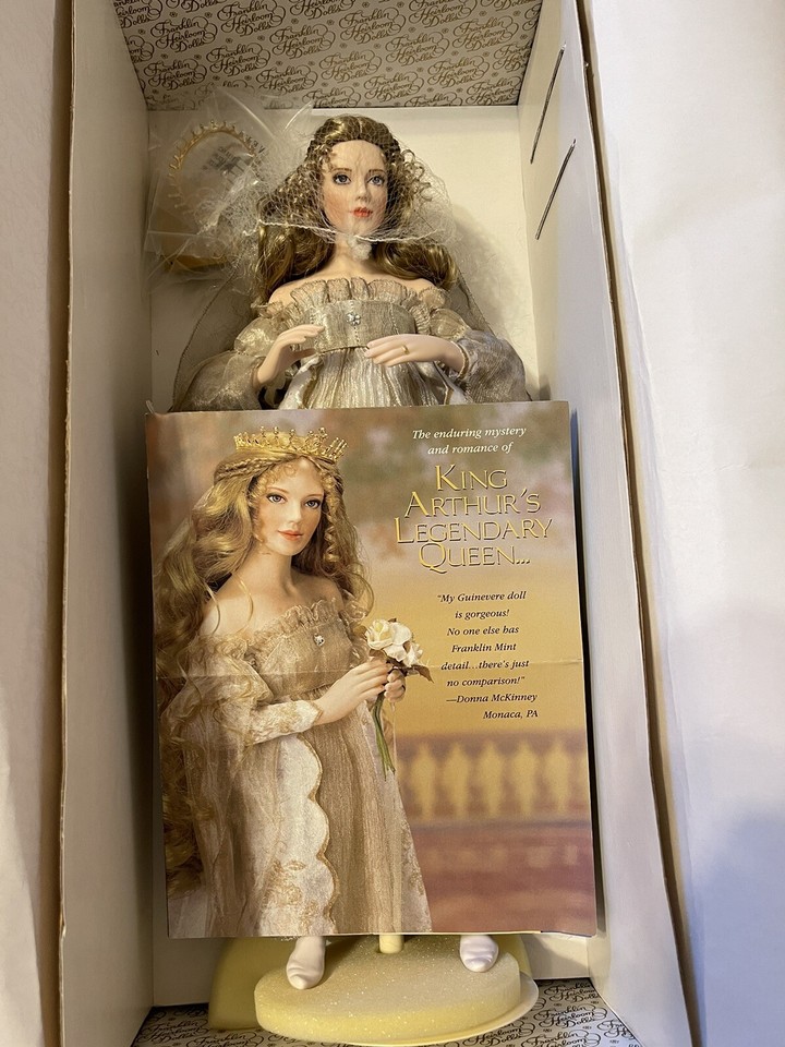 The Franklin Mint Arthurian Legend Collection 16" GUINEVERE Heirloom ...