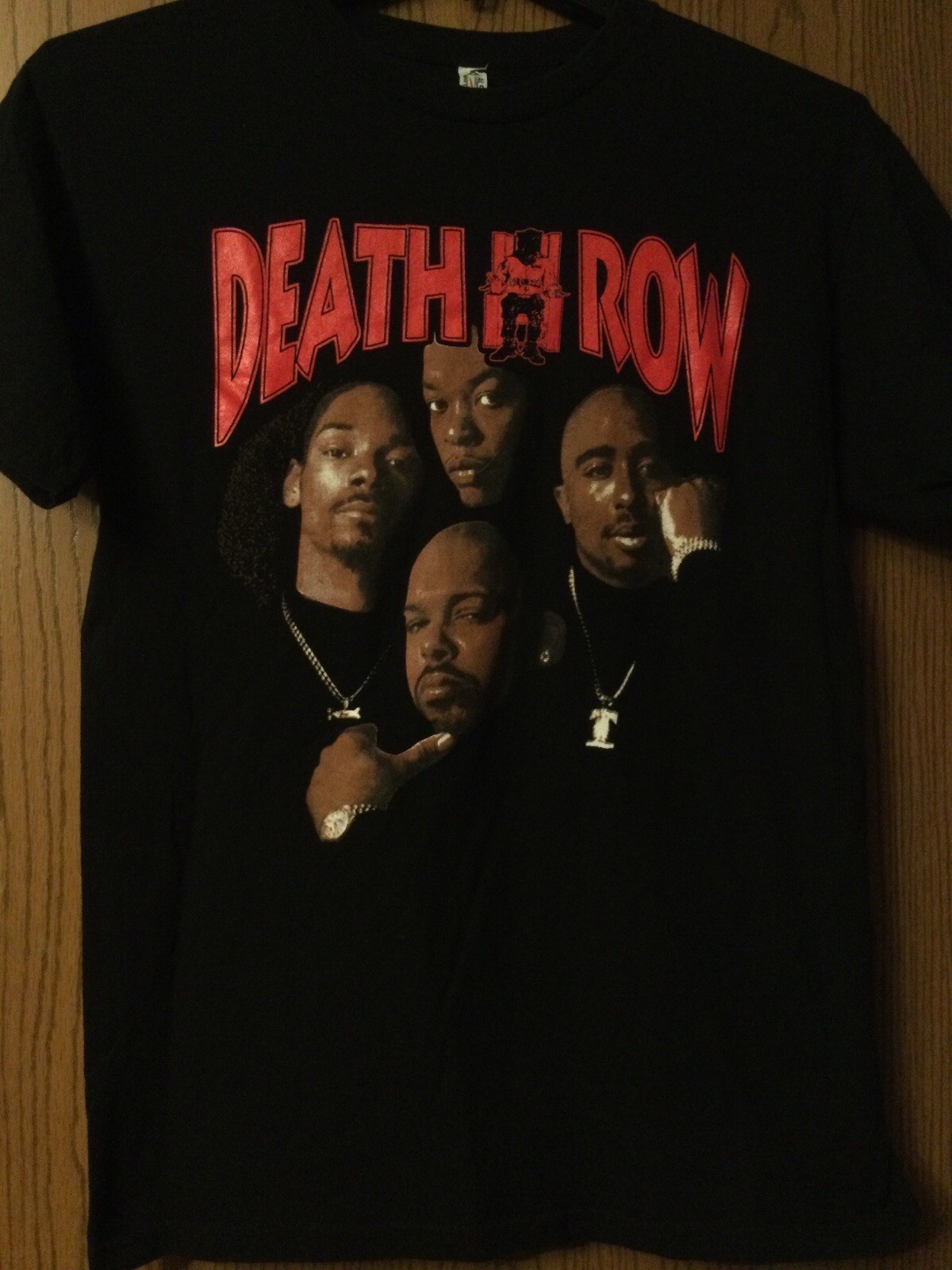 Death Row (Records) (Snoop, Tupac, Etc.) - Black Shir… - Gem