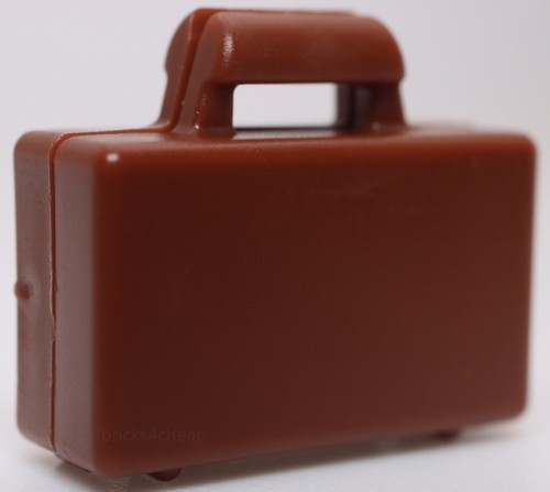 Lego 3x Reddish Brown Opening Briefcase Suitcase Minifig Utensil | eBay