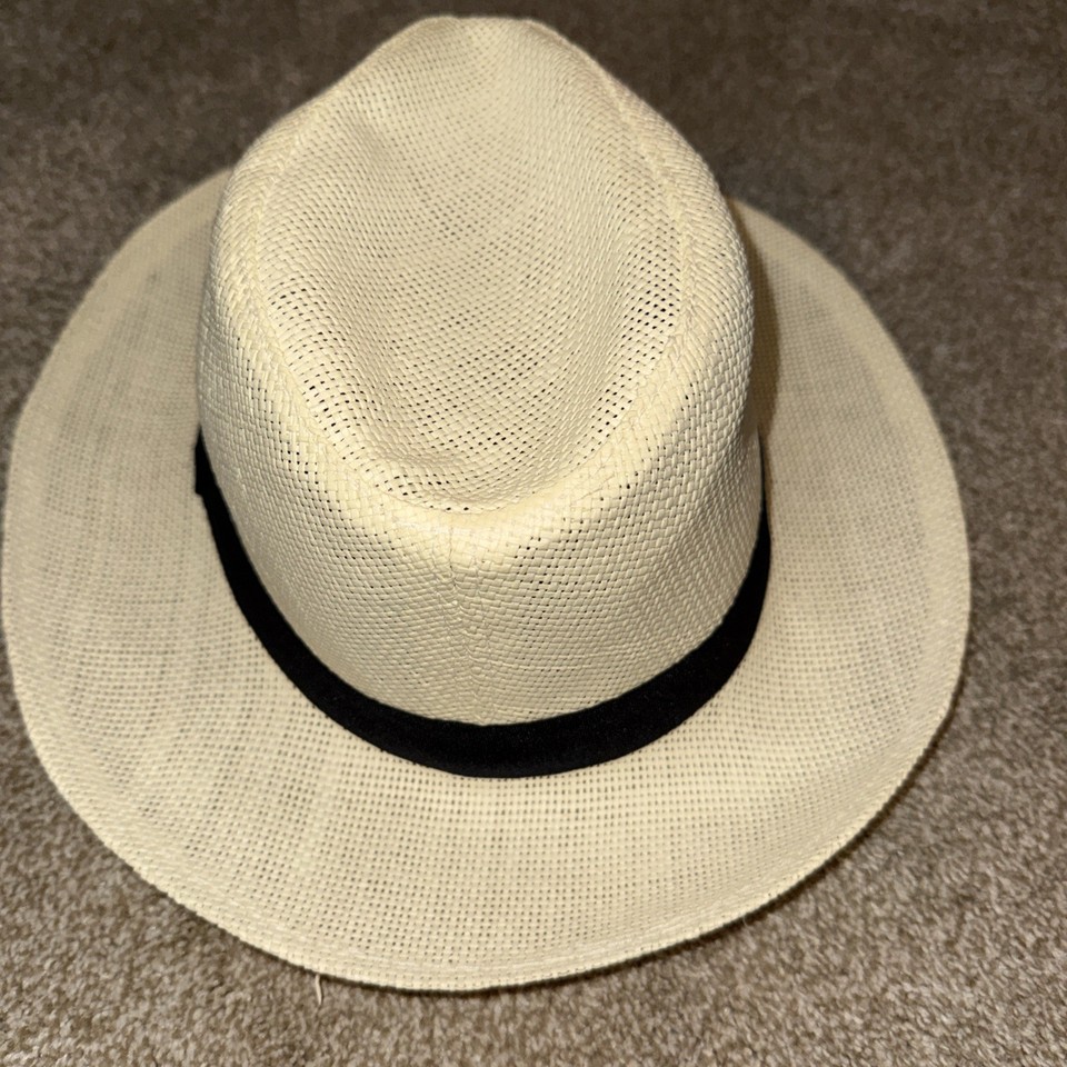 Panama Style Hat, 58cm, 100% Paper, Excellent | eBay UK