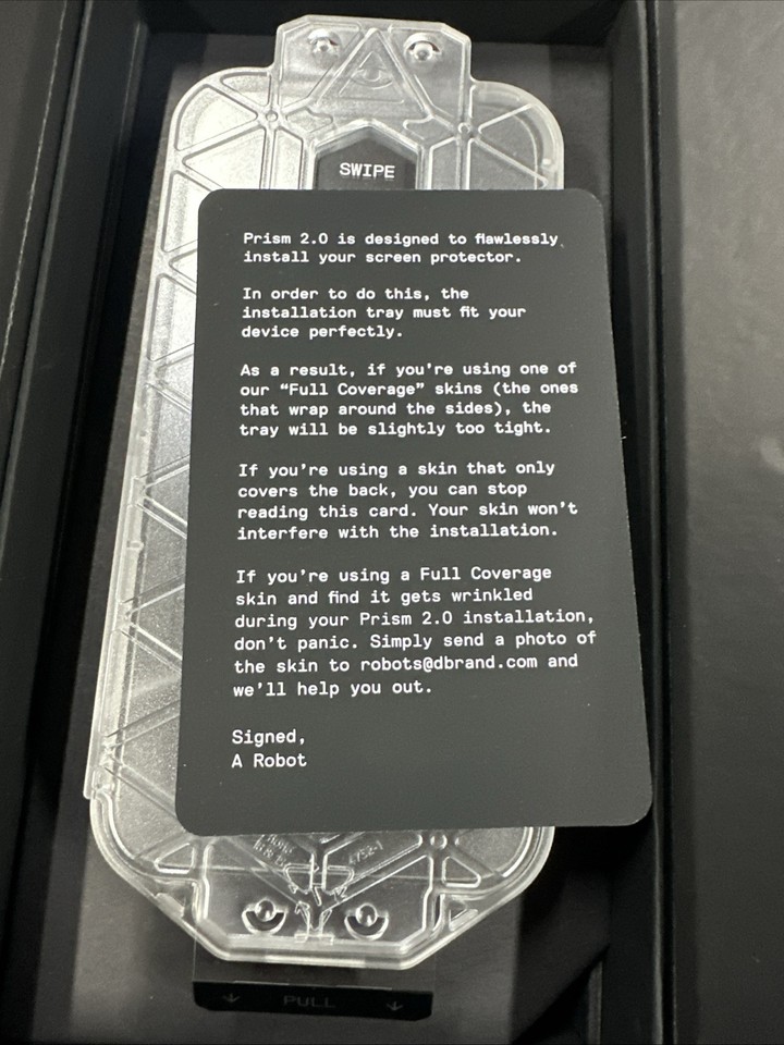 Dbrand Prism 2.0 - For iPhone 15/ 16 - 2 pack screen protector w ...