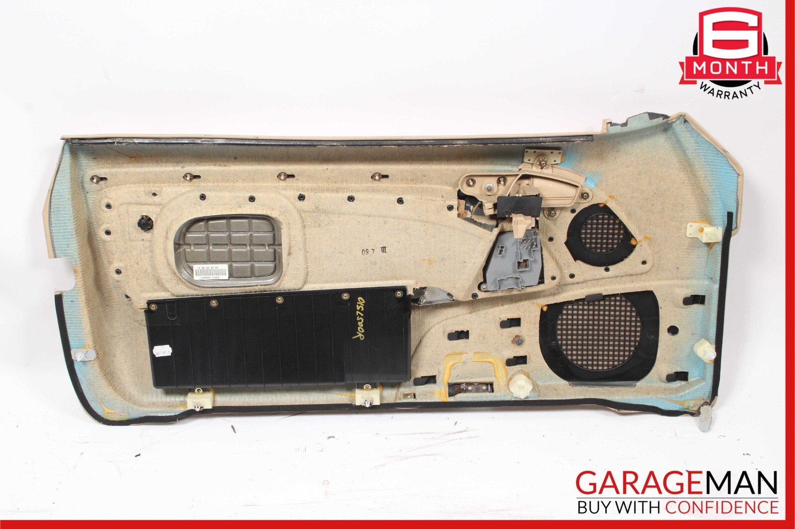 96-02 Mercedes R129 SL500 Front Right Side Interior Door Panel Leather ...