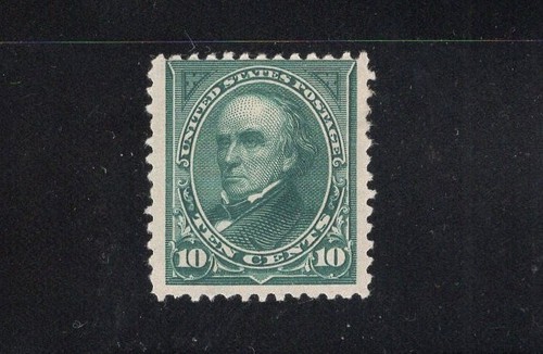 U.S. SC.#258-1894 UNWMK 10c WEBSTER BUREAU ISSUE-MINT-CAT. $275.00 | eBay