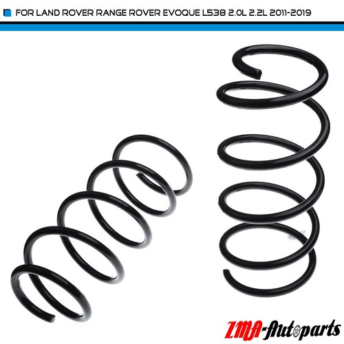 2x Coil Springs Rear for Land Rover Range Rover Evoque L538 2011-2019 2 ...