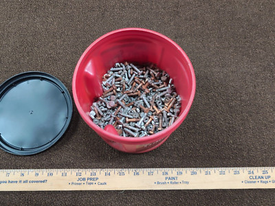 AN 10-32 x 7/8 inch Hex Head Drilled Aircraft Bolts Castle Castlellated ...