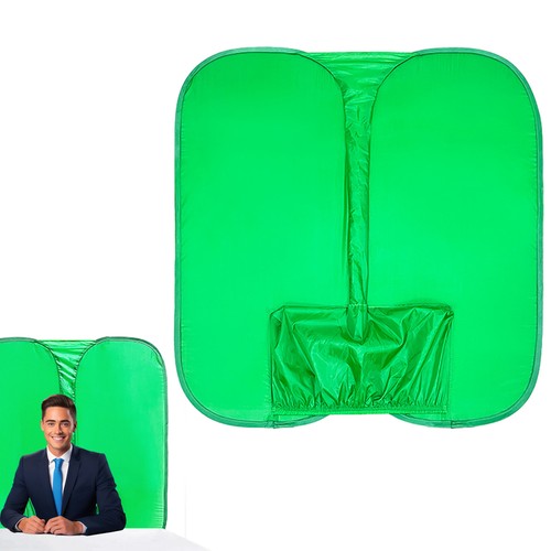 Green Screen Chair Backdrop Collapsible Double Sided Photography ...