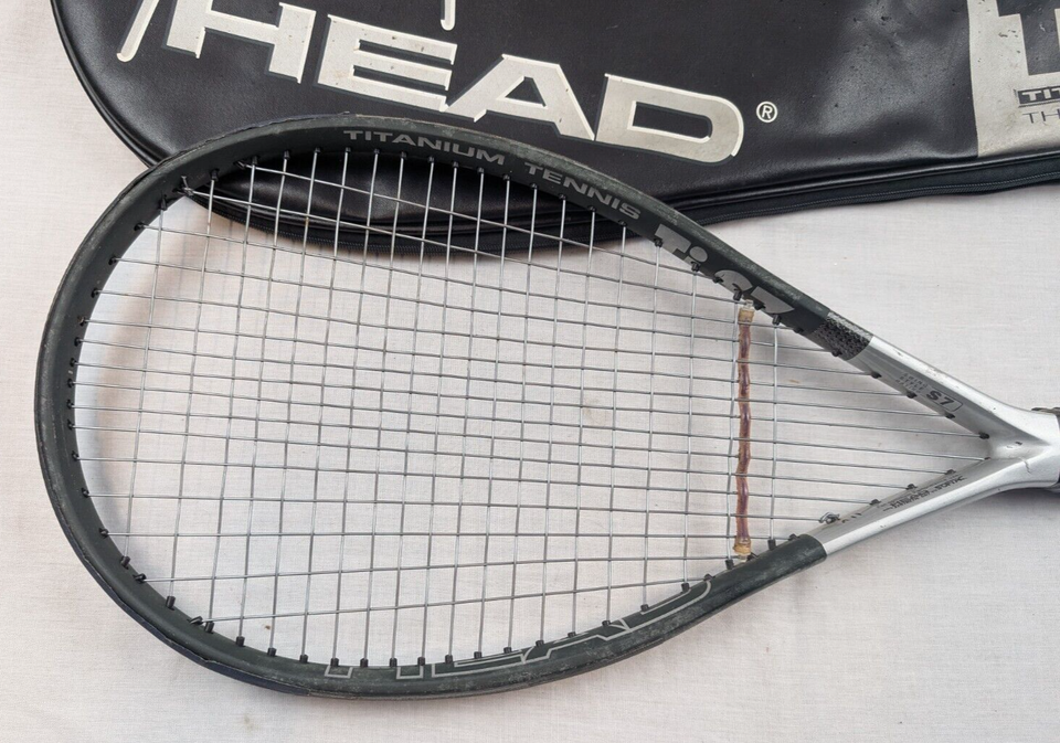 Head Ti S7 Titanium Tennis Racquet Racket Xtralong 4-5/8 Grip w/ Bag ...