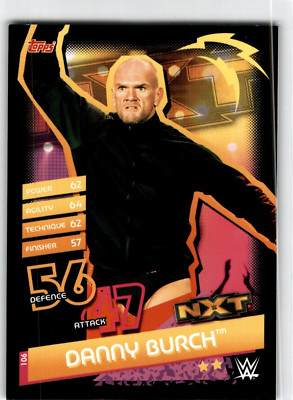 2020 Topps Slam Attax WWE NXT Danny Burch #106 | eBay