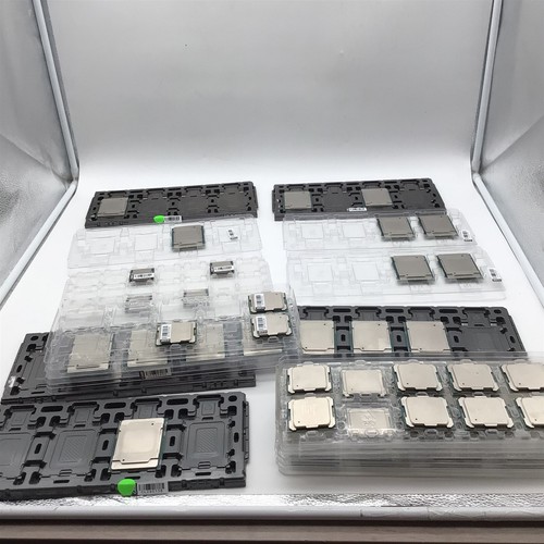 Lot of 60 Assorted Intel Xeon E5 E3 Silver Gold CPU Processors | eBay