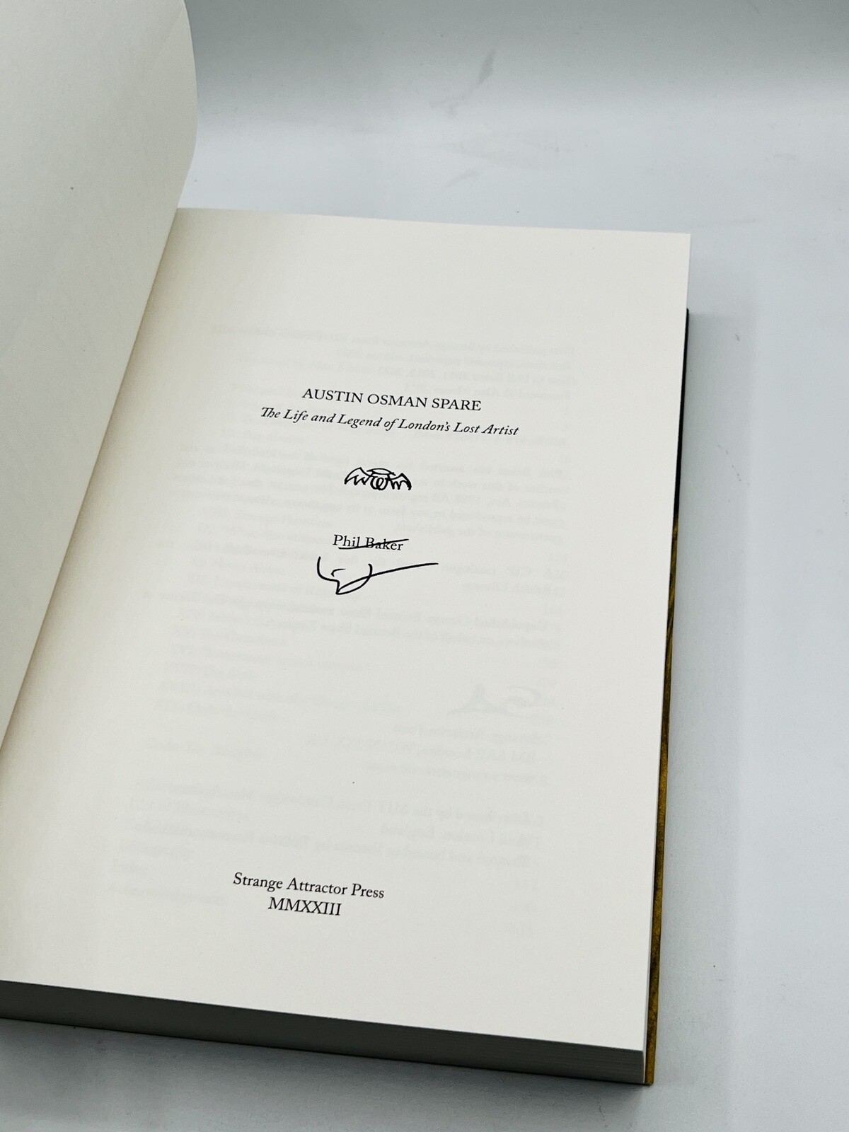 SIGNED: Austin Osman Spare: The Occult Life Of… By Phil Baker - For ...