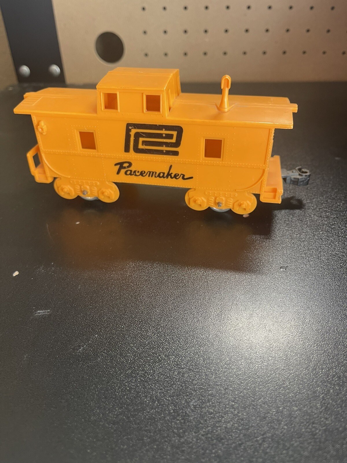 Marx O Train Vintage Orange Penn Central Pacemaker Caboose Model ...