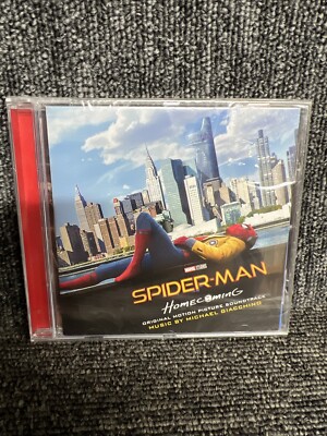 SPIDERMAN HOMECOMING CD SOUNDTRACK MICHAEL GIACCHINO New Sealed ...