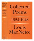 Macneice, Louis (1907-1963) Zusammengestellt Poems, 1925-1948 1963 ...