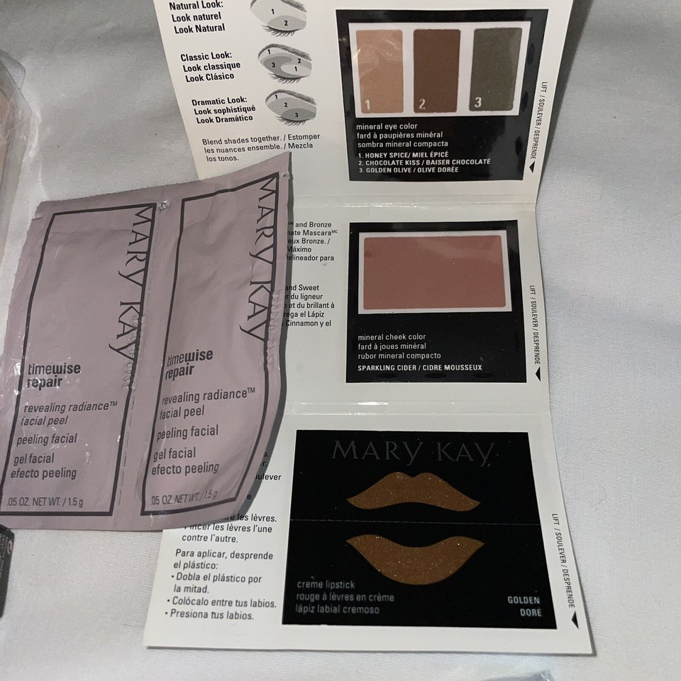Mary Kay Lot Timewise, Long Lashes Mascara, Makeup Remover, and Samples ...