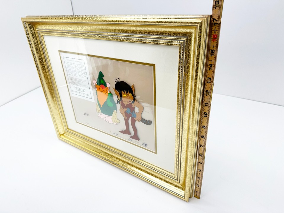 Bakshi Wizards Animation Cels + Sketches Avatar Weehawk COA Original ...