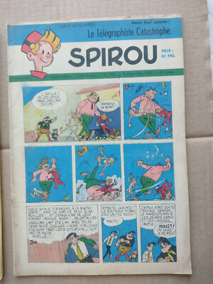 Journal de Spirou 760 - 15 Année 1952 - FRANQUIN - complet de ses 24 pages | eBay