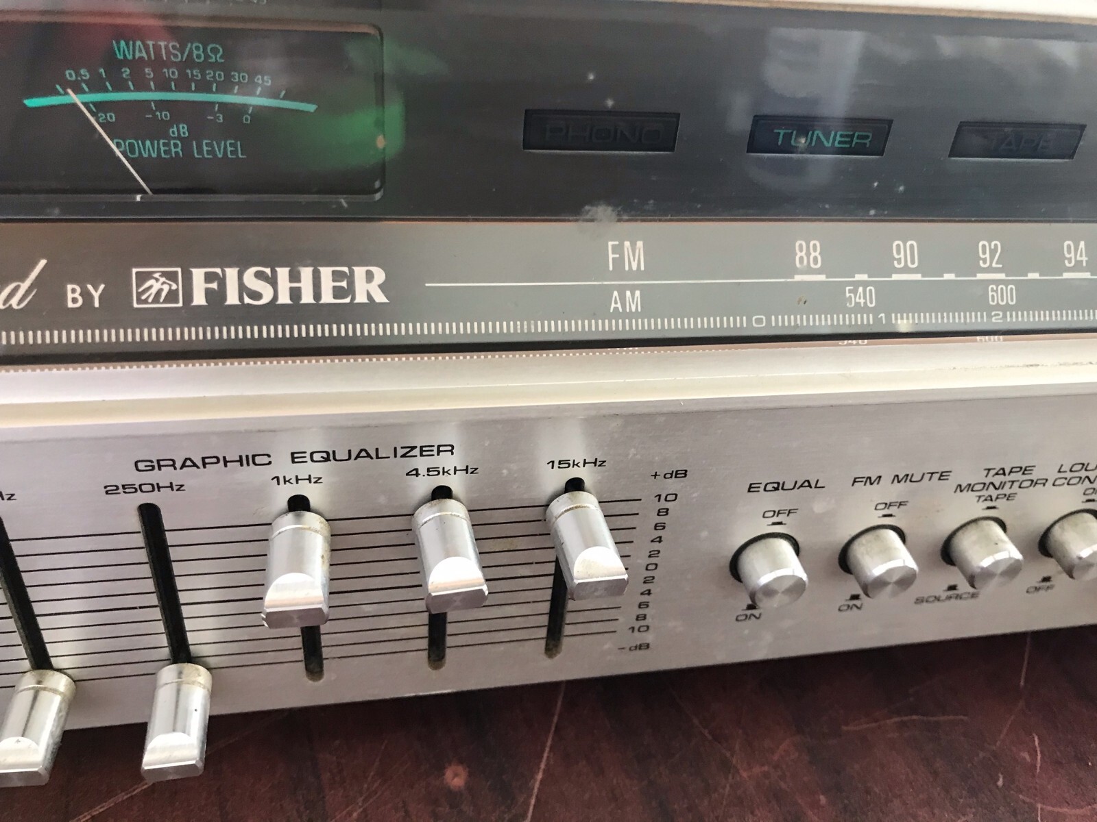 NICE VINTAGE Fisher RS-2004 Studio Standard AM FM Stereo Receiver ...