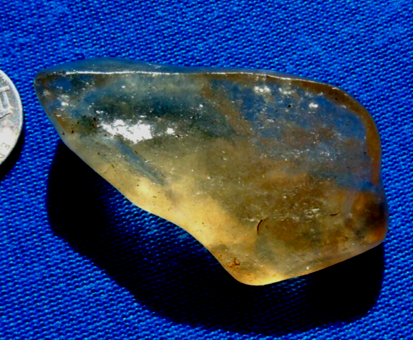 Libyan Desert Glass Meteorite Tektite impact specimen( 150 ct ...