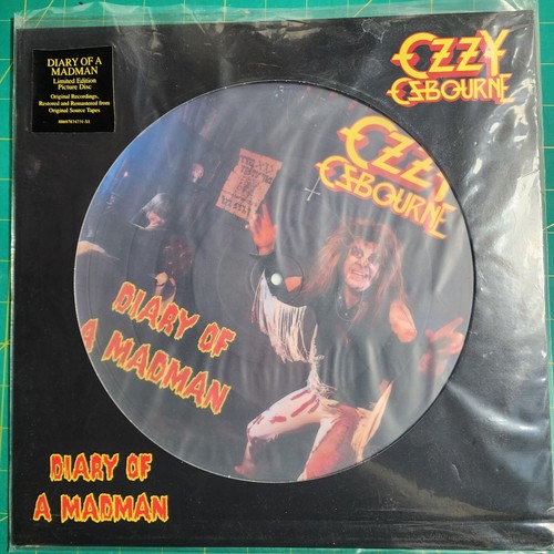 Ozzy Osbourne Diary Of A Madman (Picture Disc Vinyl, Remastered ...