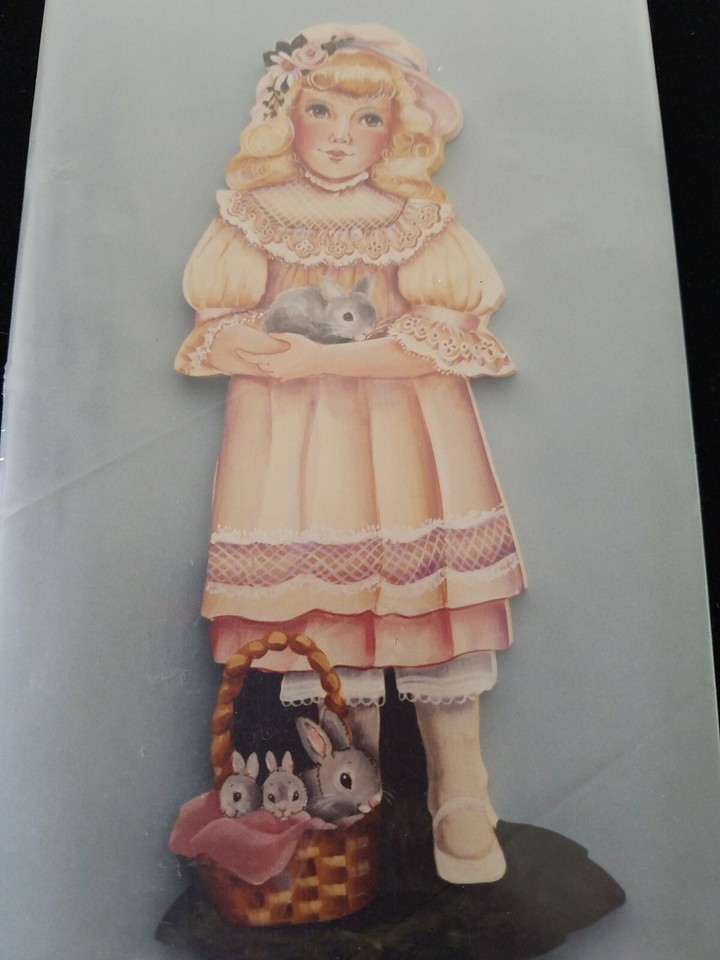 DELANE LANGE 1991 GINI WITH BUNNY BASKET PAINTING PATTERN PACK 67-91 | eBay