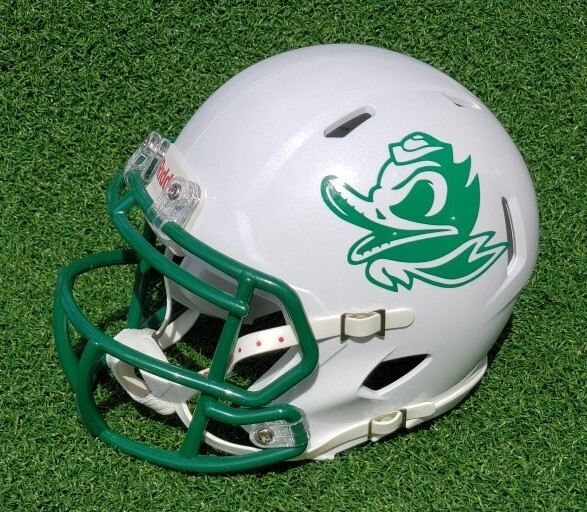 OREGON DUCKS DUCK LOGO MINI HELMET, 4 OPTIONS | eBay