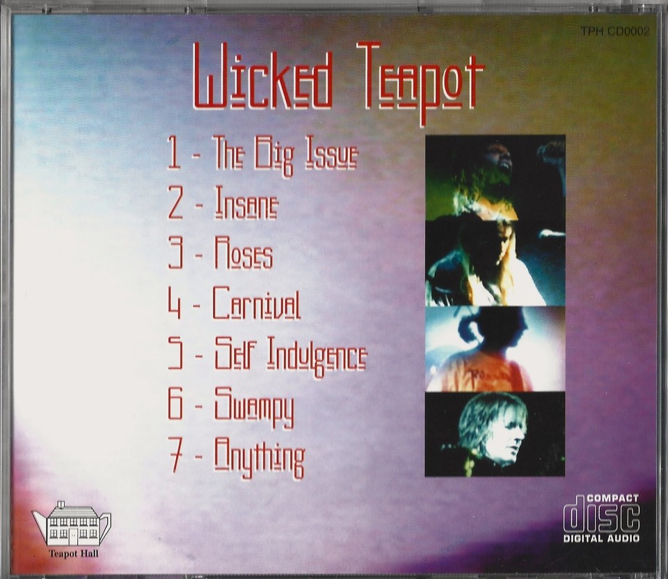 Tea For The Wicked - Wicked Teapot - 1997 CD Progressive Blues Rock NM ...