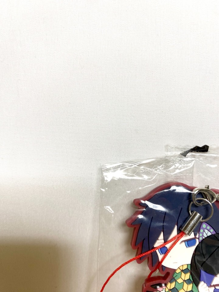 Tomioka Giyu Kocho Shinobu Demon Slayer Rubber Keychain Unopened Bandai ...