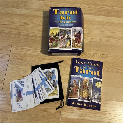 Tarot Cards Deck & Book Set for Beginners by Janet Berres Universal | eBay