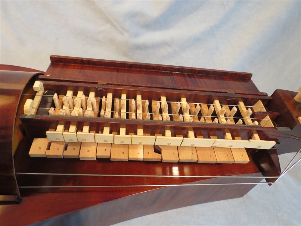 Hurdy Gurdy Hand Made 6 strings 23 keys vielle , Maple wood, Good Sound ...