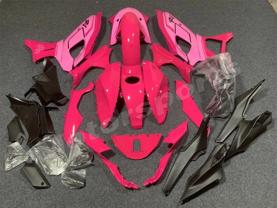 2022-2024 Yamaha YZF R7 ABS Fairing Kit Pink Rear Bodywork | Red ...