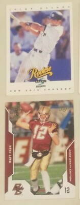 lot 3 rookie cards rc card jorge posada matt ryan chris bosh topps | eBay