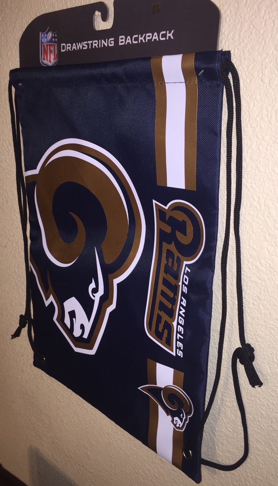 NFL Los Angeles Rams Drawstring Backpack | eBay