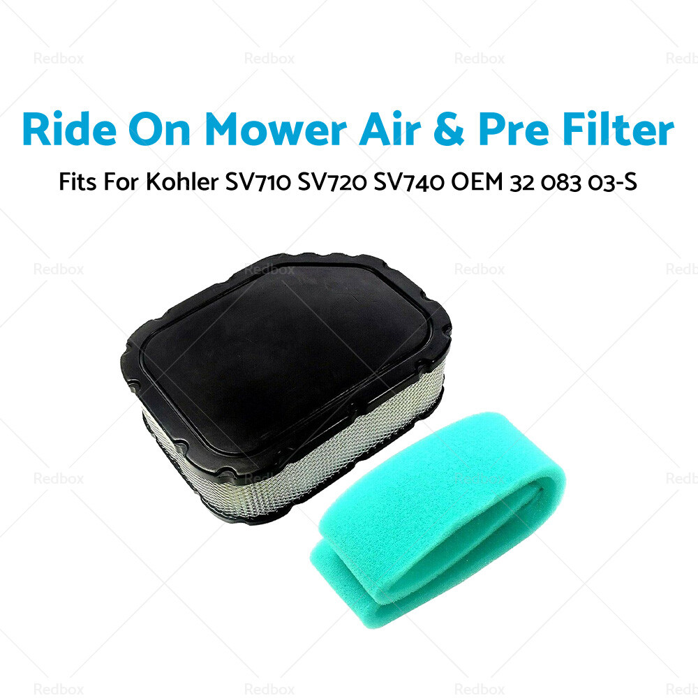Ride On Mower Air & Pre Filter For Kohler SV710 SV720 SV740 32 083 03-S ...