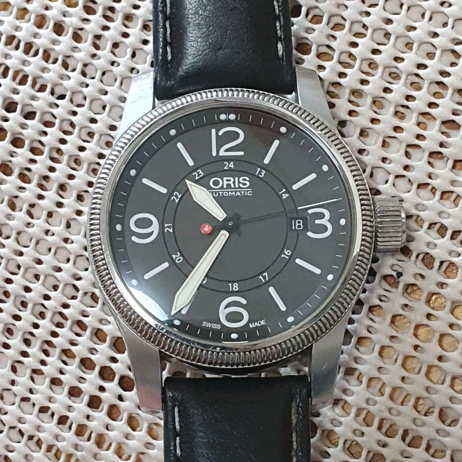 ORIS Big Crown Swiss Hunter LIMITED 44mm AUTOMATIC Men's Watch .38 | eBay