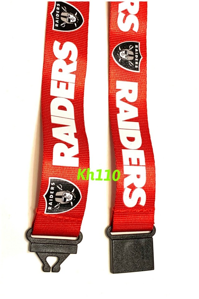 Oakland Raiders NFL Key chain Lanyard - Red Color | eBay