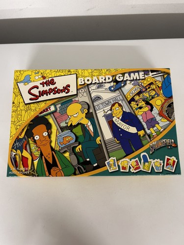 The Simpsons Board Game 2000 Complete 💛💛💛 Homer Bart Marge Lisa ...