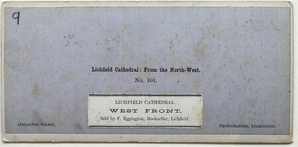 Kathedrale Lichfield UK Vereinigtes Königreich Foto Nr. PL40L7 Stereo ...