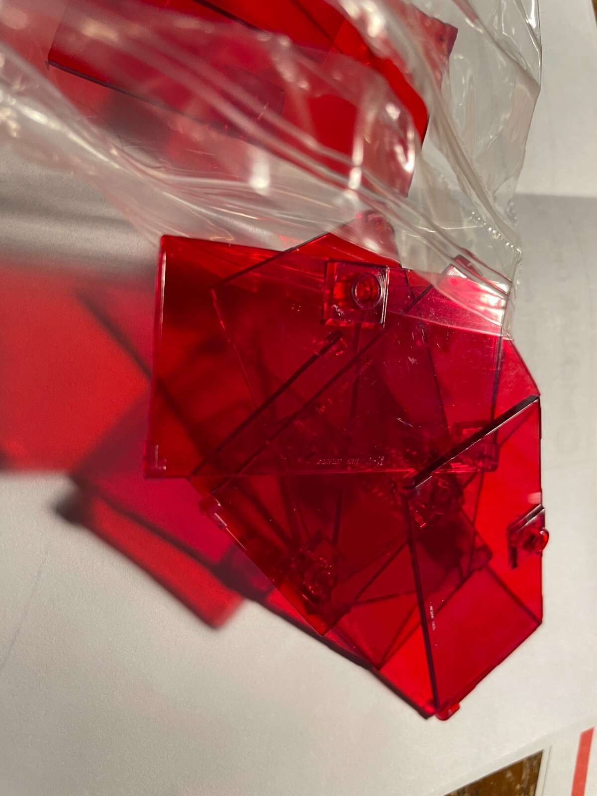 LEGO- NEW-# 60616-TRANS RED-DOOR 1 X 4 X 6 W/ STUD HANDLE-2 DOORS | eBay