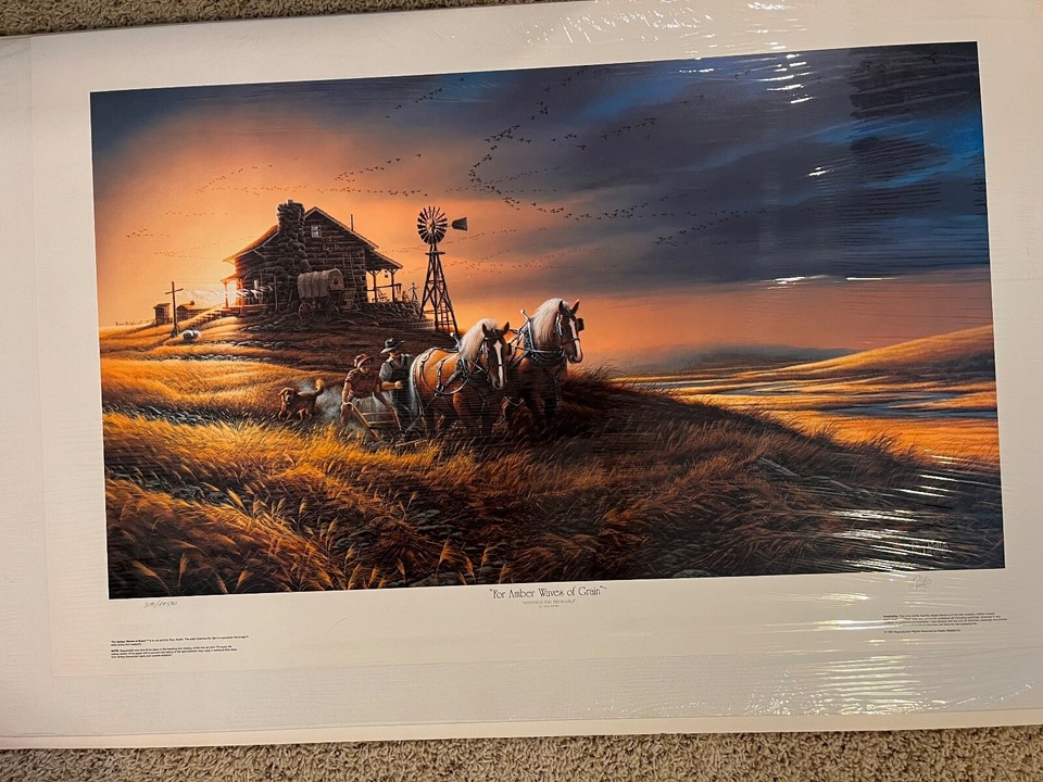 Complete 8 pc set AMERICA THE BEAUTIFUL prints by Terry Redlin. Never ...