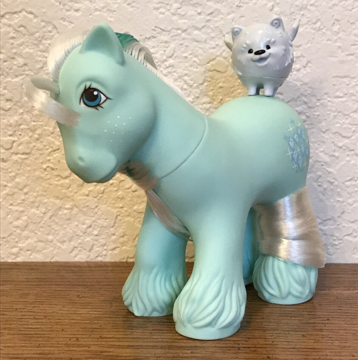 Vintage G1 My Little Pony ICE CRYSTAL MOUNTAIN BOY, BRUSH, Big Brother ...