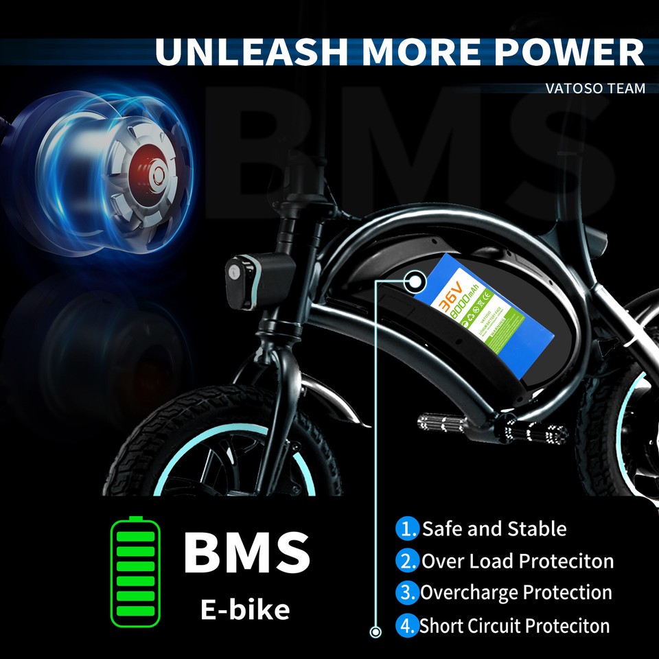 36V 8Ah Lithium Ebike Battery with 25A BMS, for Jetson Bolt pro ...