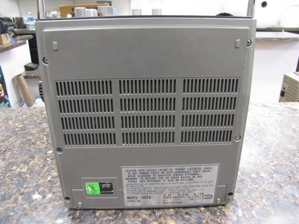 Vintage JVC A&V FM/AM/PCB-TV Model #3050 TV-3" TV Tuning 1997 -MQ30 | eBay